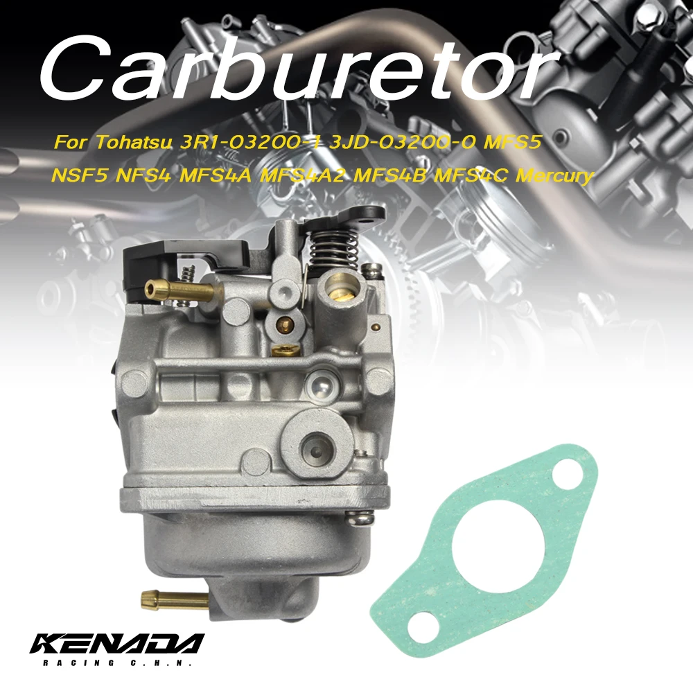 For-4-Stroke-4HP-5HP-Outboard-Carburetor-Fit-For-Tohatsu-3R1-03200-1 ...