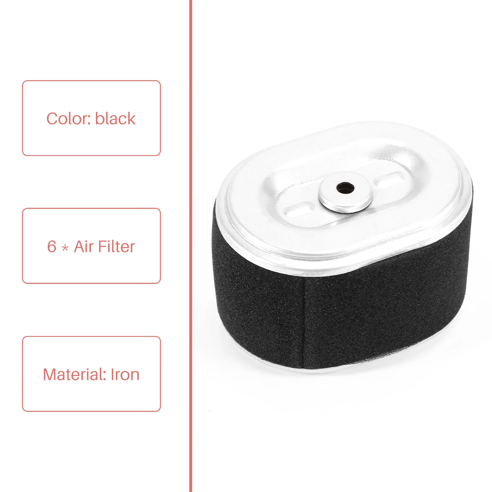 AU34-6X Air Filter For Honda GX120 GX140 GX160 GX200 17210-Z4M-821 ...
