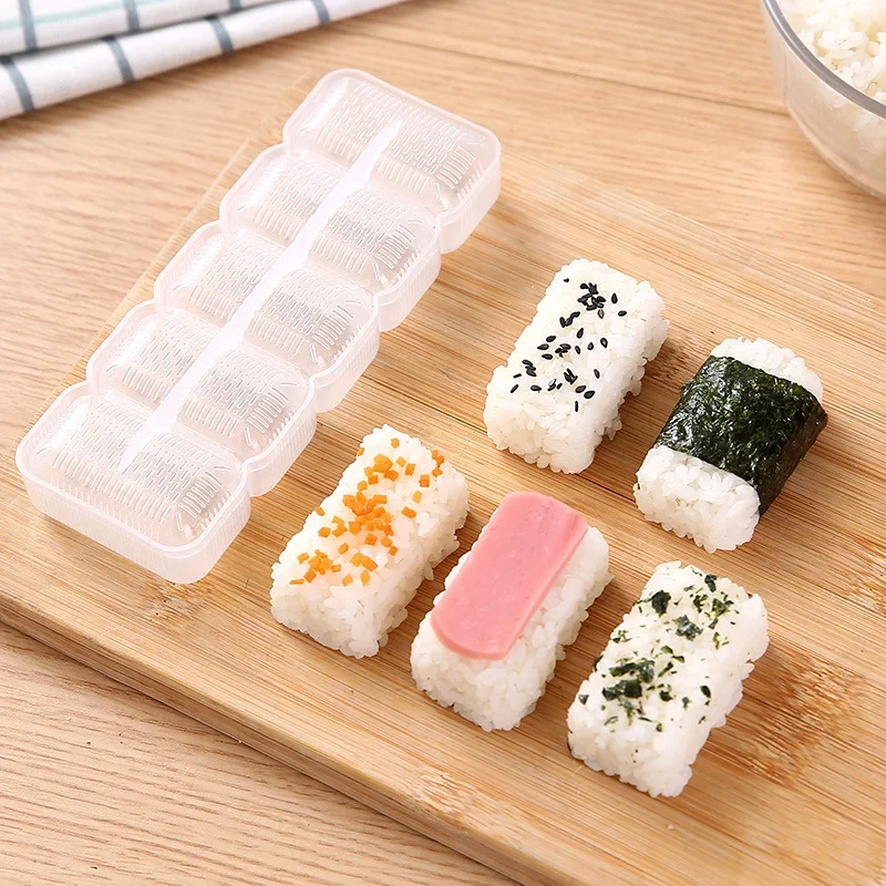5-Holes-Sushi-Mold-Practical-Handmade-DIY-Creative-Sushi-Mold-Rice-Ball ...