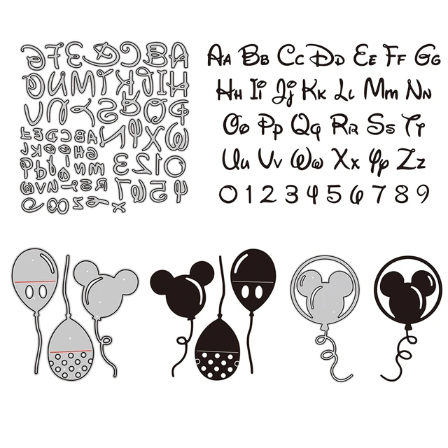 Disney Font Numbers