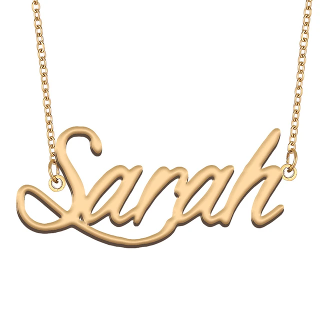 The Name Sarah In Cursive