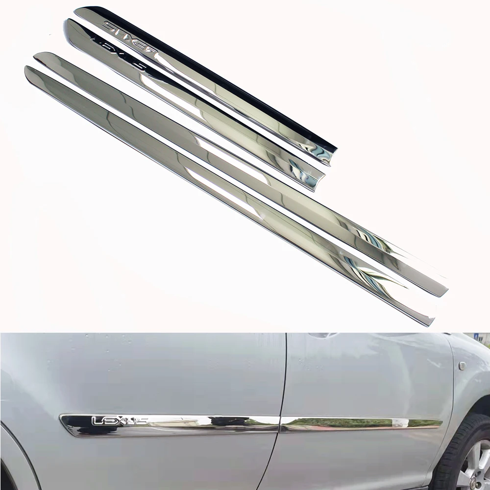 For-Lexus-RX300-RX330-RX350-Stainless-Steel-Car-Body-Side-Door-Anti ...