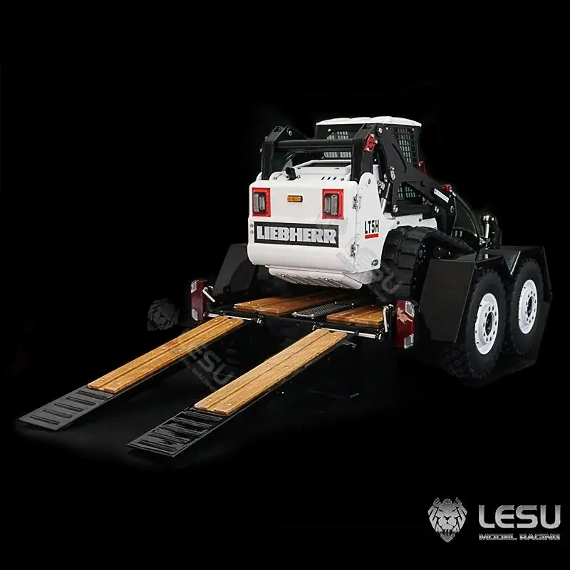 1-14-Hydraulic-mechanical-model-LESU-toy-Bobcat-small-slip-loader-LS ...