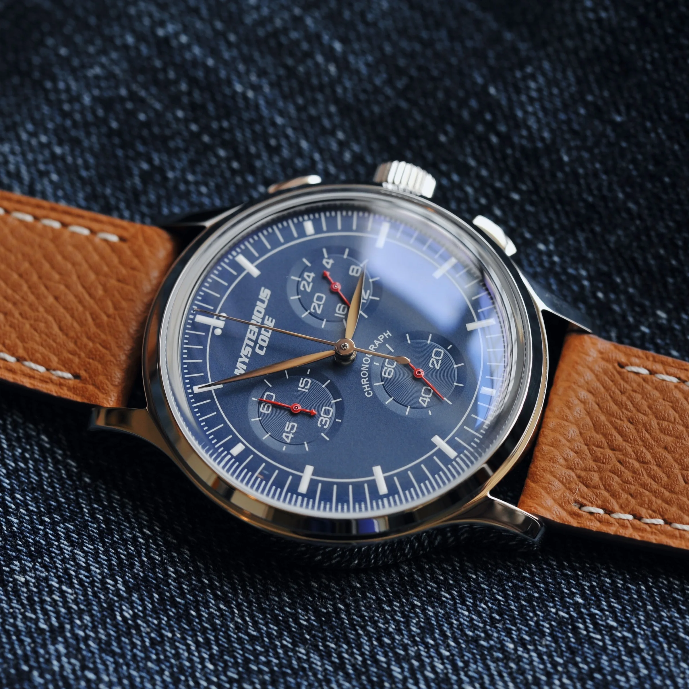 MYSTERIOUSCODE-Reloj-de-acero-inoxidable-316L-para-hombre-cron-grafo ...