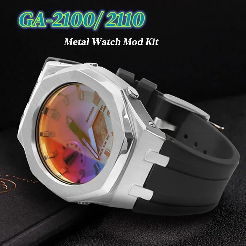 CasiOak-Ga2100-Mod-Kit-Stainless-Steel-Metal-Case-for-Casio-GA-2100 ...
