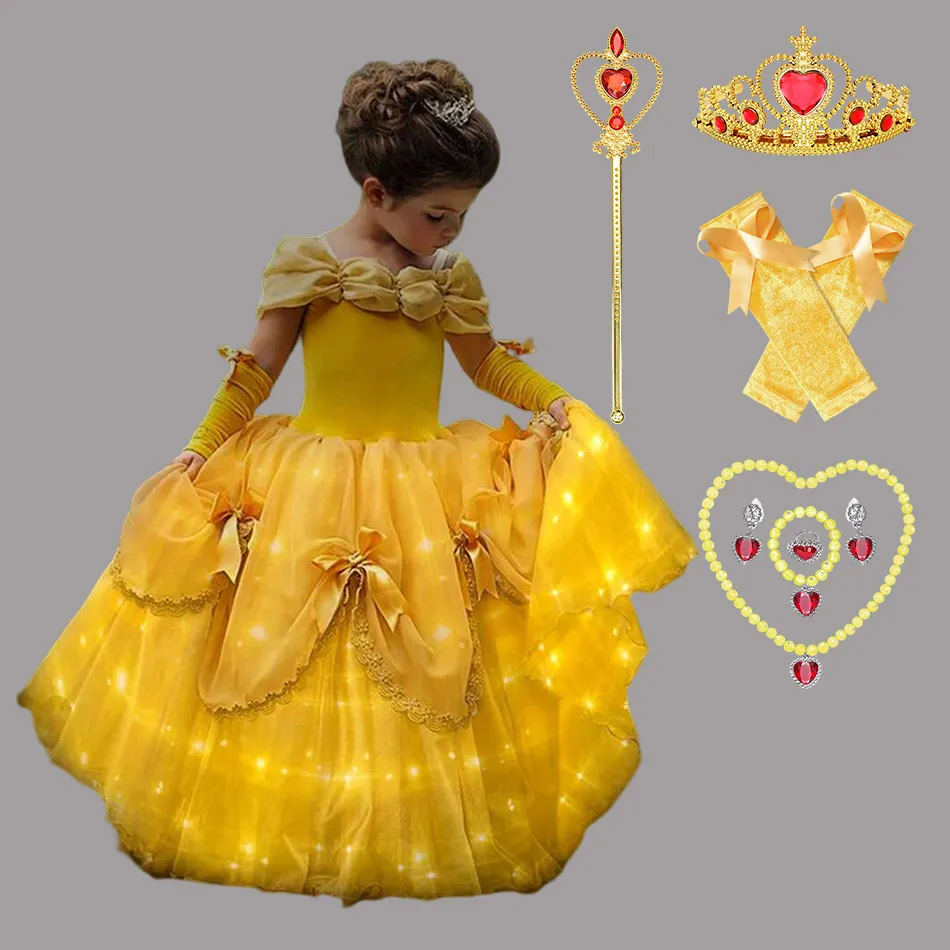 Belle Costume For Kids