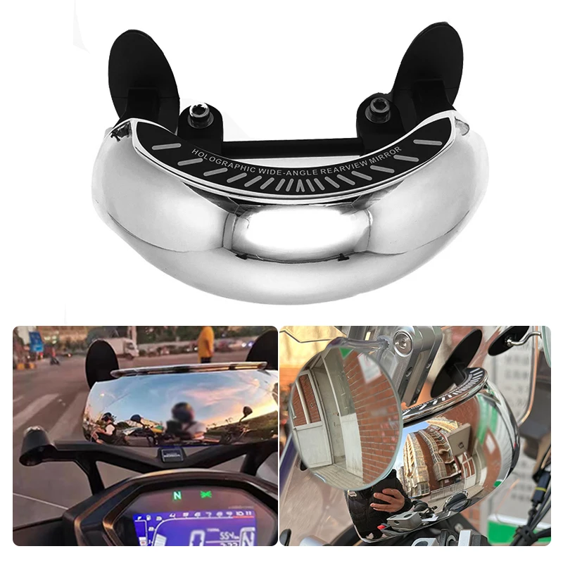 Universal-Motorcycle-Rear-View-Mirror-Motorcycle-Windscreen-180-Degree ...