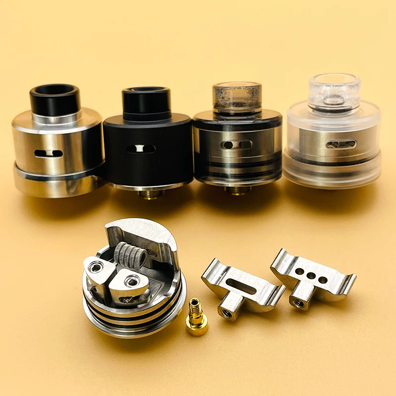 DSXvape-WICK-D-Style-RDA-Atomizer-22mm-Single-Coil-Rebuildable-Vape ...