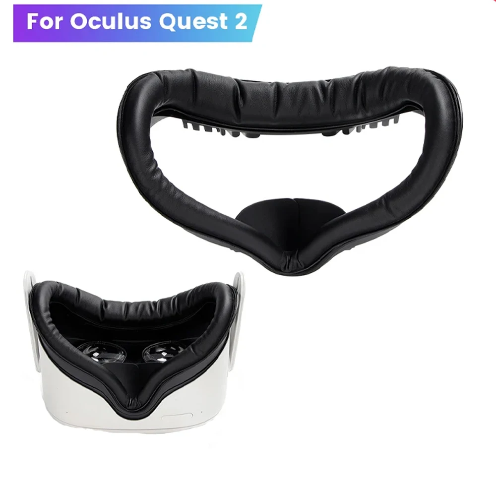 3in 1 PU Face Pad Cushion Mask Cover With Bracket Protective Mat Eye ...