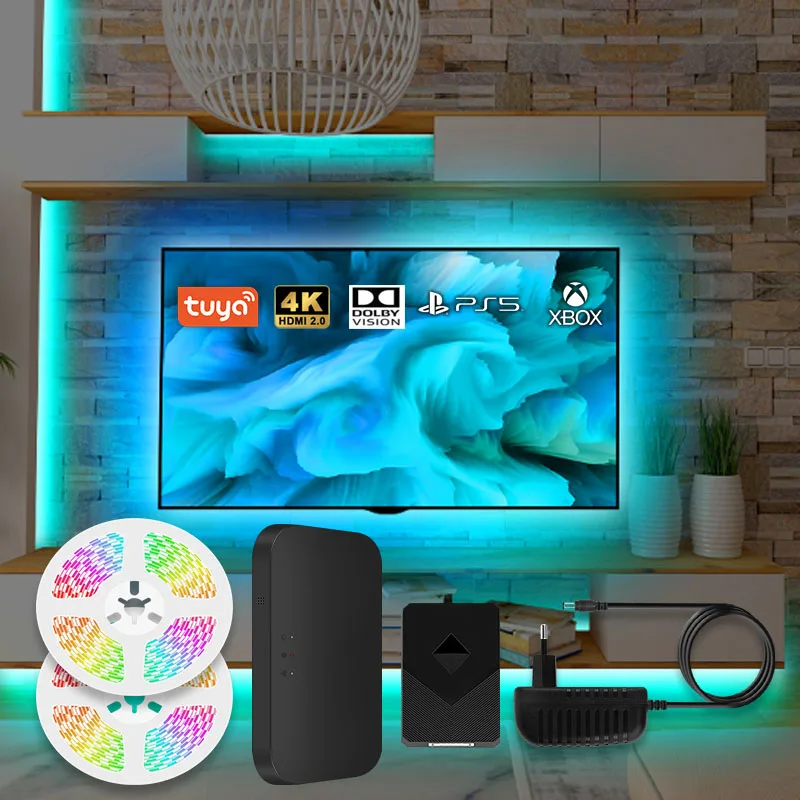 RGBCW-Colors-Ceiling-Ambient-Light-Strip-5M-10M-WiFi-Smart-LED-Strip ...