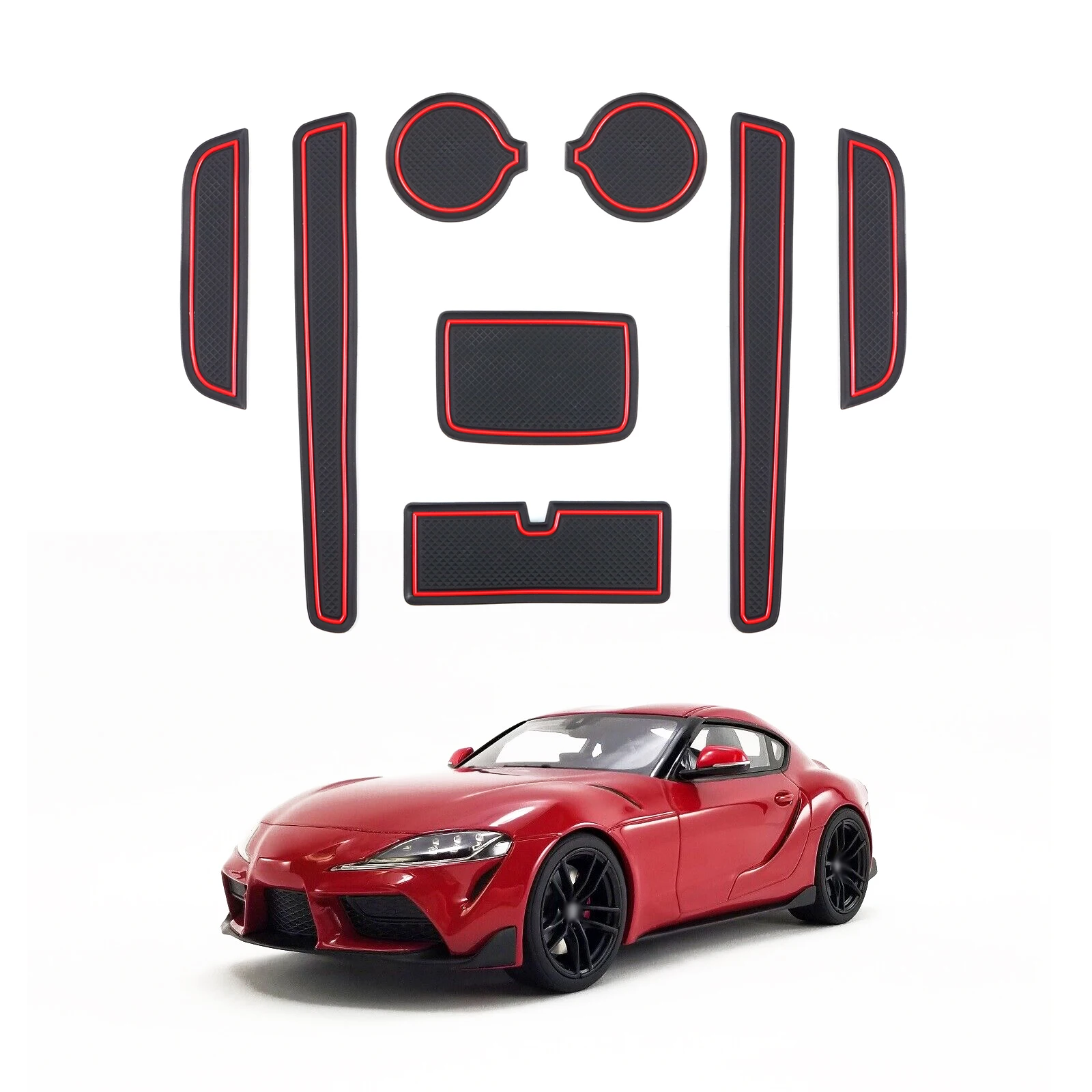 LFOTPP-Car-Door-Groove-Mat-for-Toyota-Supra-GR-DB22-42-82-2019-2023 ...