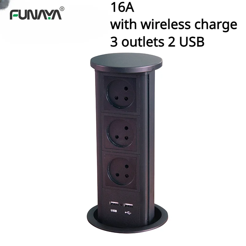 Israel-POP-UP-Table-Sockets-Power-Plugs-3-Outlets-2-USB-10A-110V-220V ...