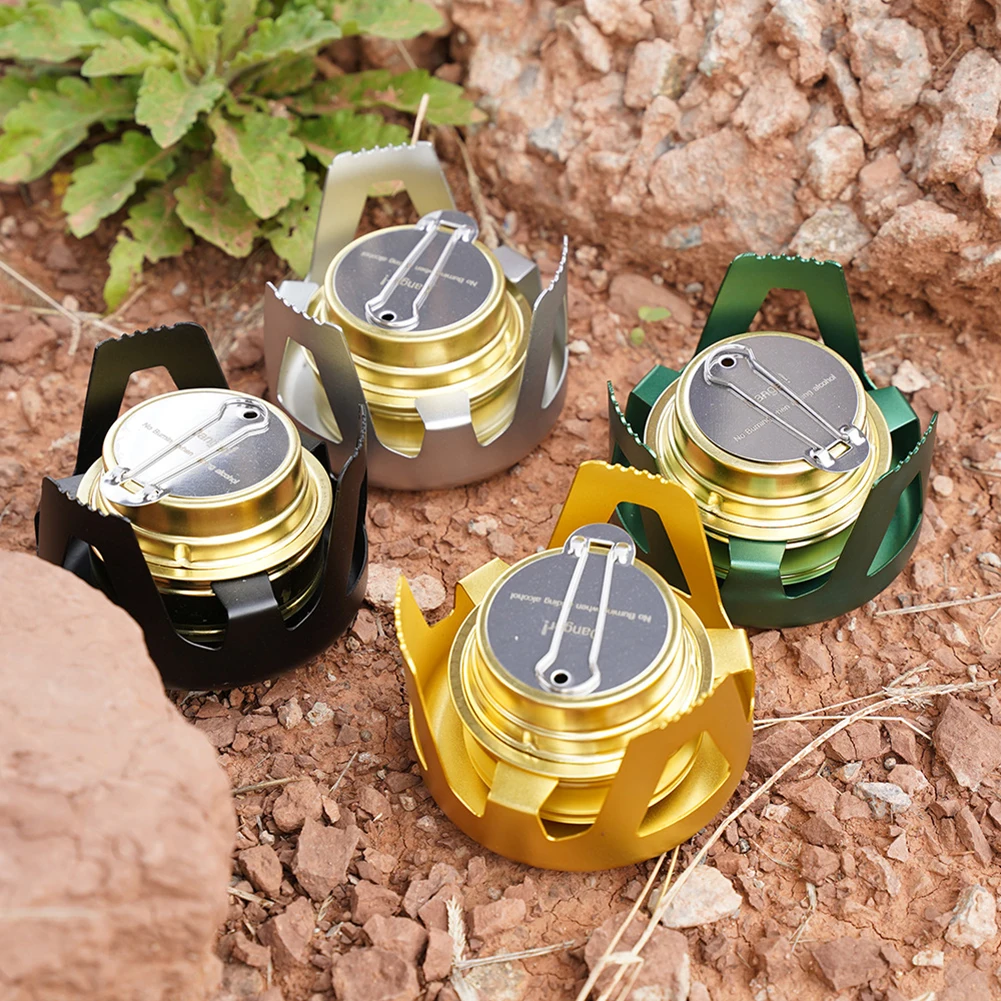 Portable Mini Split Alcohol Stove Burner Outdoor Camping Picnic Cooking ...