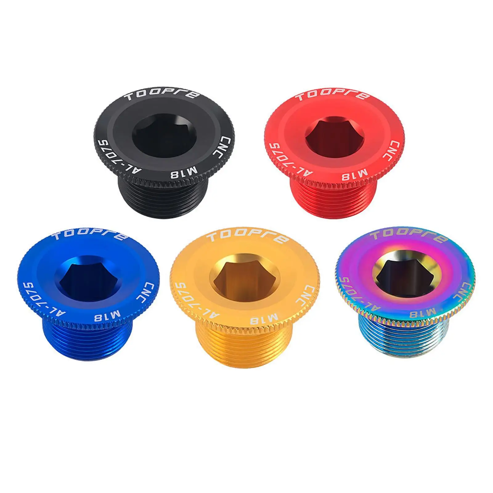 Aluminum-Bike-Crankset-Screw-Crank-Arm-Fixing-Bolts-Components-Parts ...