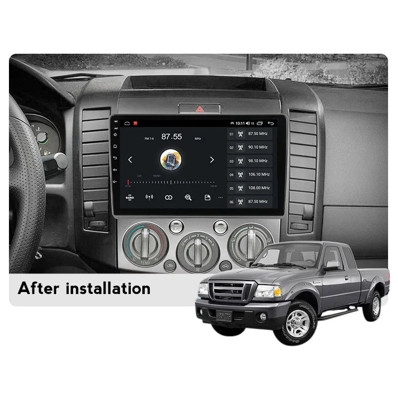 NEW For Ford Ranger PJ PK Mazda BT-50 Car Radio Double Din, 40% OFF