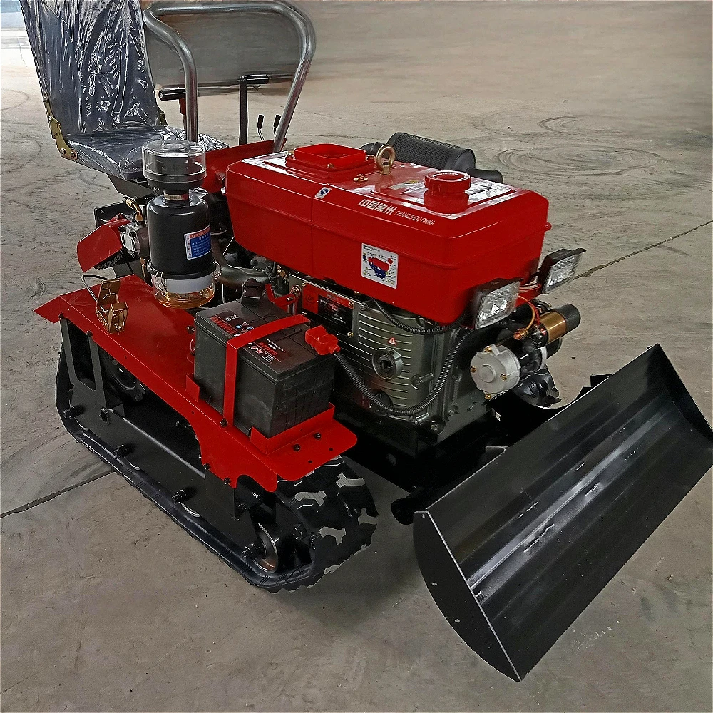A 25-horsepower Multi-functional Tracked Mini Tiller Is Available for ...