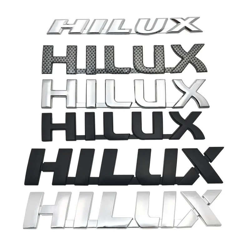Pegatina-de-letras-de-coche-con-logotipo-HILUX-de-pl-stico-ABS-3D ...