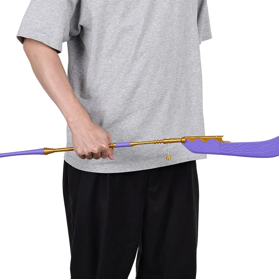 Cosplay Spear Mira Glaive Spear Prop From Kpop Demon Hunters - Purple ...