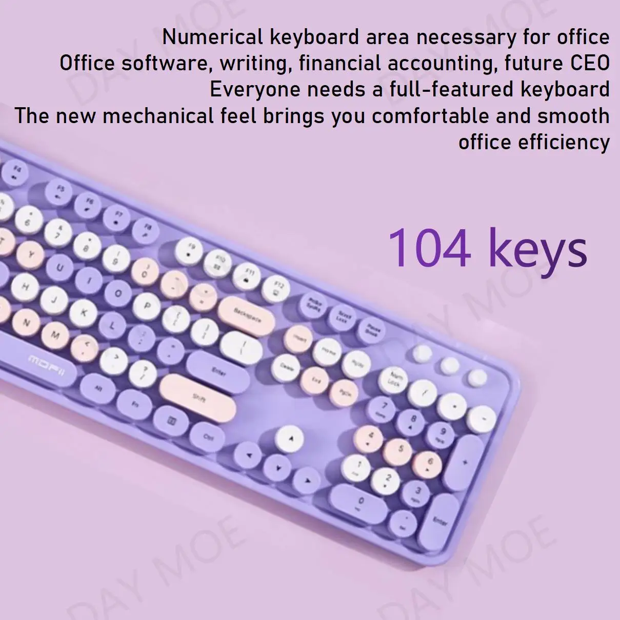 Colorful Qwerty Keyboard