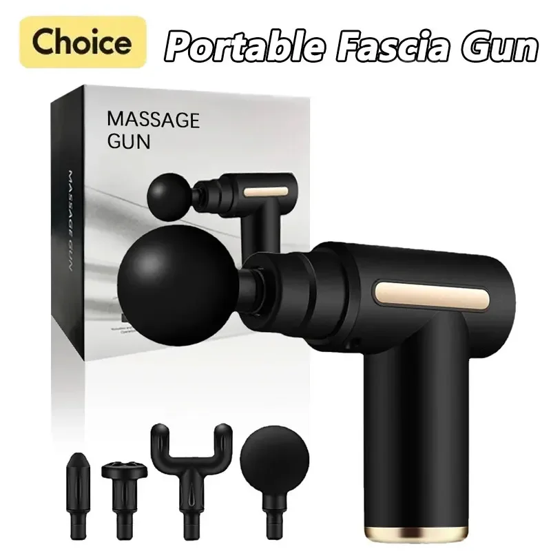 USB-Mini-Massage-Gun-Fascia-Machine-Muscle-Relaxation-Vibrating-Gun-Rod ...