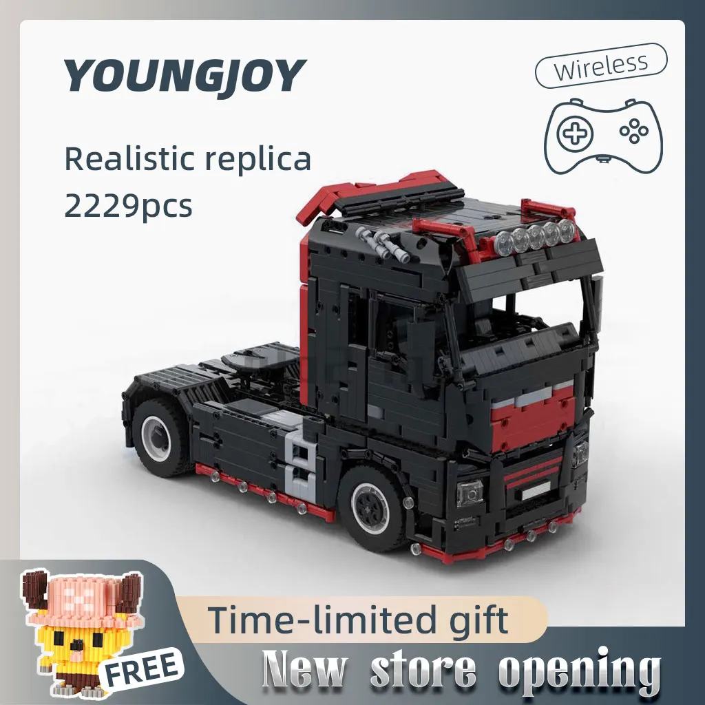 Moc 60173 Mann TGX 4x2 Semi trailer Truck Model App Remote Control ...