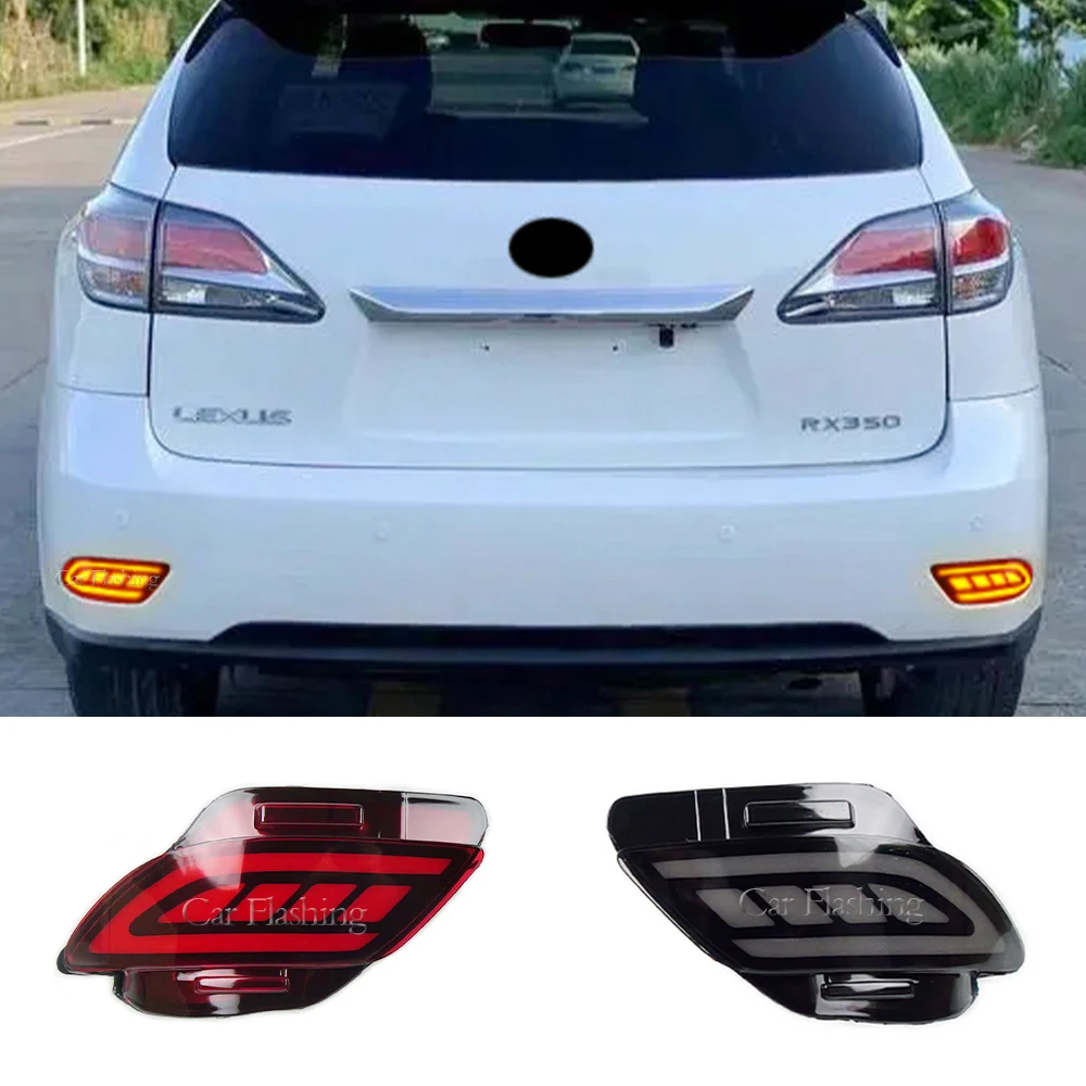 Car-LED-Rear-Bumper-Reflector-light-For-Lexus-RX270-RX350-RX450h-2009 ...