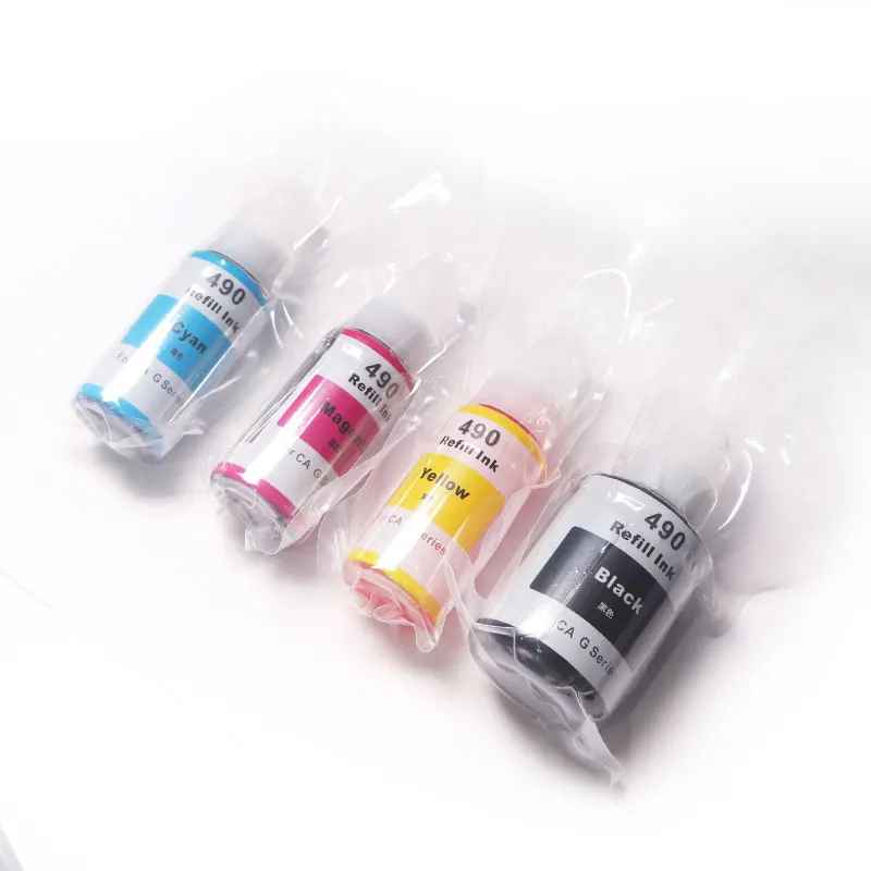 2Set-CMYK-GI-490-Refill-Ink-for-Canon-G1400-G2400-G3400-G1000-G2000 ...
