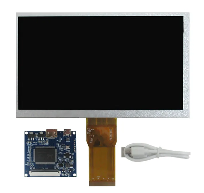 7 인치 1024*600 화면 디스플레이 LCD 모니터 드라이버 제어 보드 Mini HDMI Lattepanda ...
