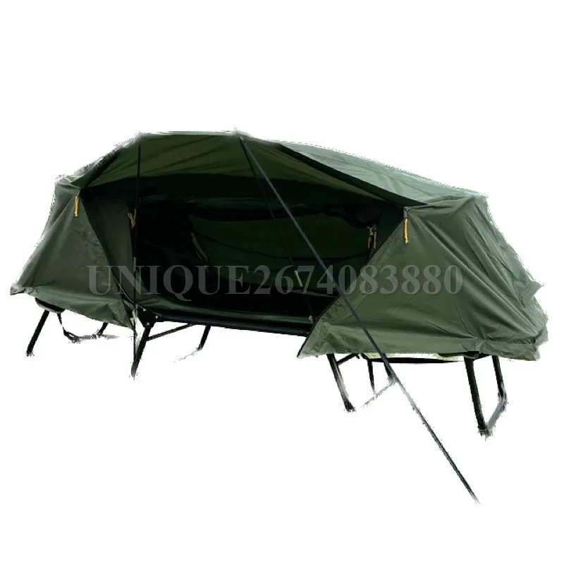 Portable-Folding-Camping-Tent-Outdoor-Sleeping-Bed-Off-Ground-1-2 ...