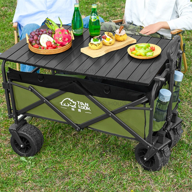 2023New-Oxford-Handcart-Adjustable-Auxiliary-Cart-Large-Capacity ...