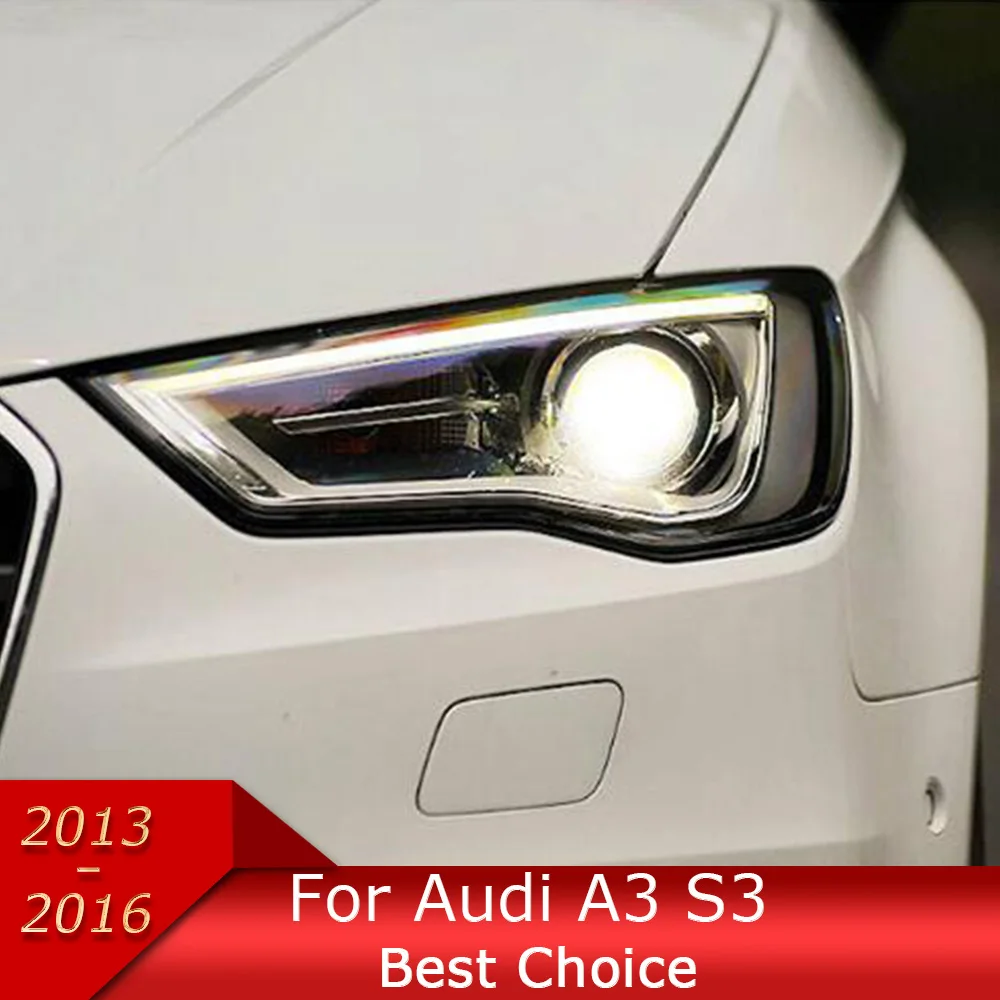 Car Lights For Audi A3 8V 2013-2016 S3 RS3 LED Auto Headlight Assembly ...