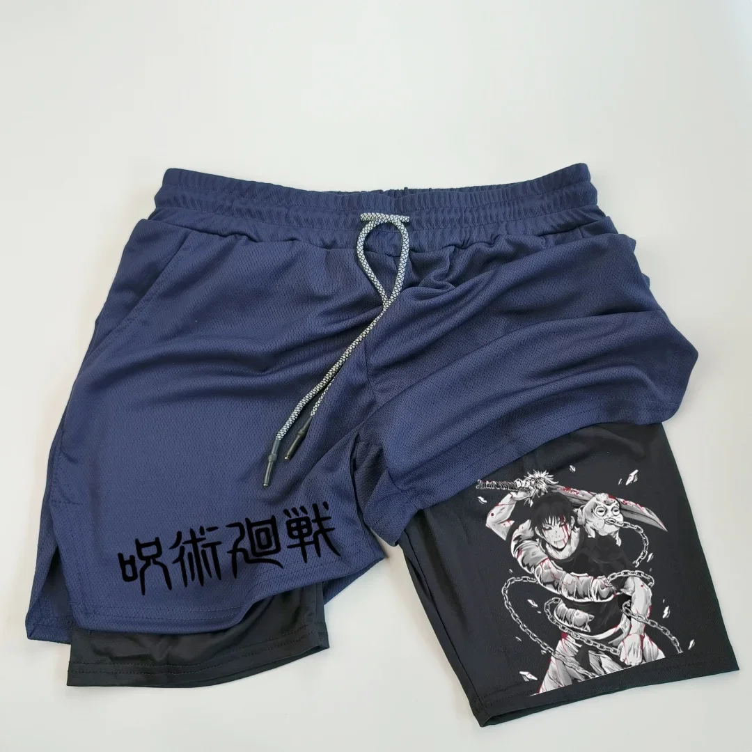 Anime-Performance-Shorts-Toji-Printed-Men-GYM-Casual-Sports-Shorts ...