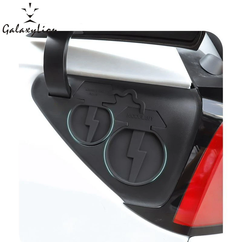 For Tesla Model 3 Model Y Car Charging Port Waterproof Cover Charger ...