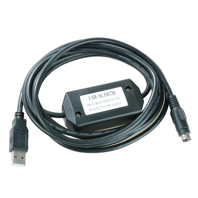Usb-acab230 (usbacab230):usb-dvp Usb Plc Programming Cable For Delta ...