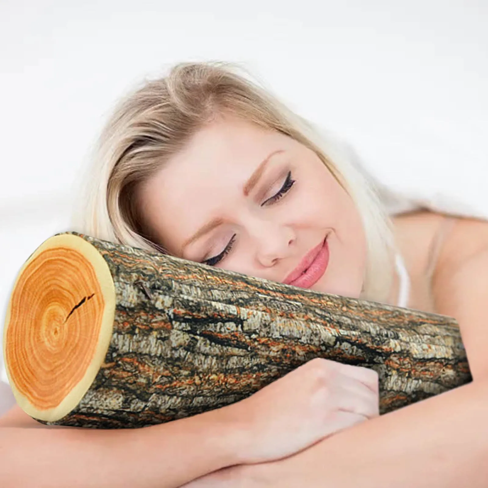 Tree-Branch-Texture-Column-Wooden-Pillow-Long-Cylindrical-Stump ...