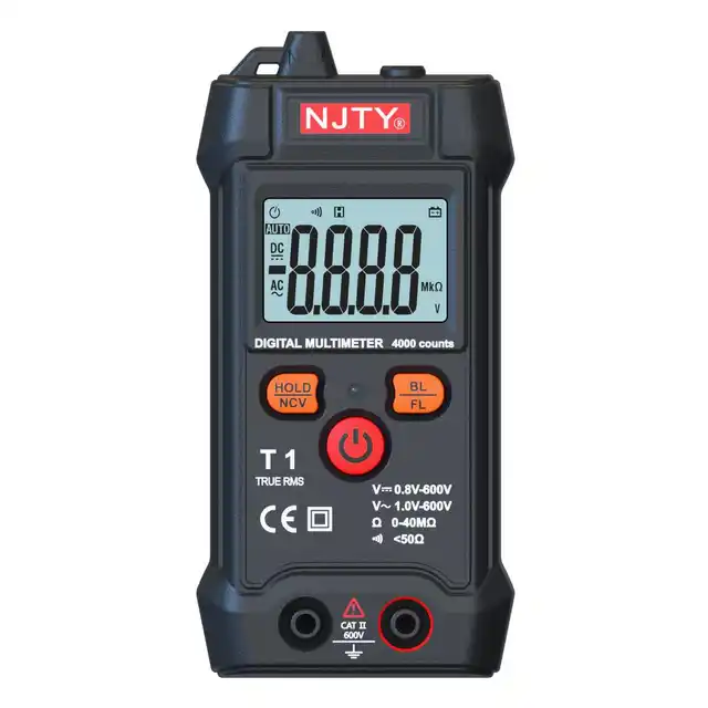 Smart Mini Digital Multimeter Tester RMS 4000 Counts Voltmeter ...