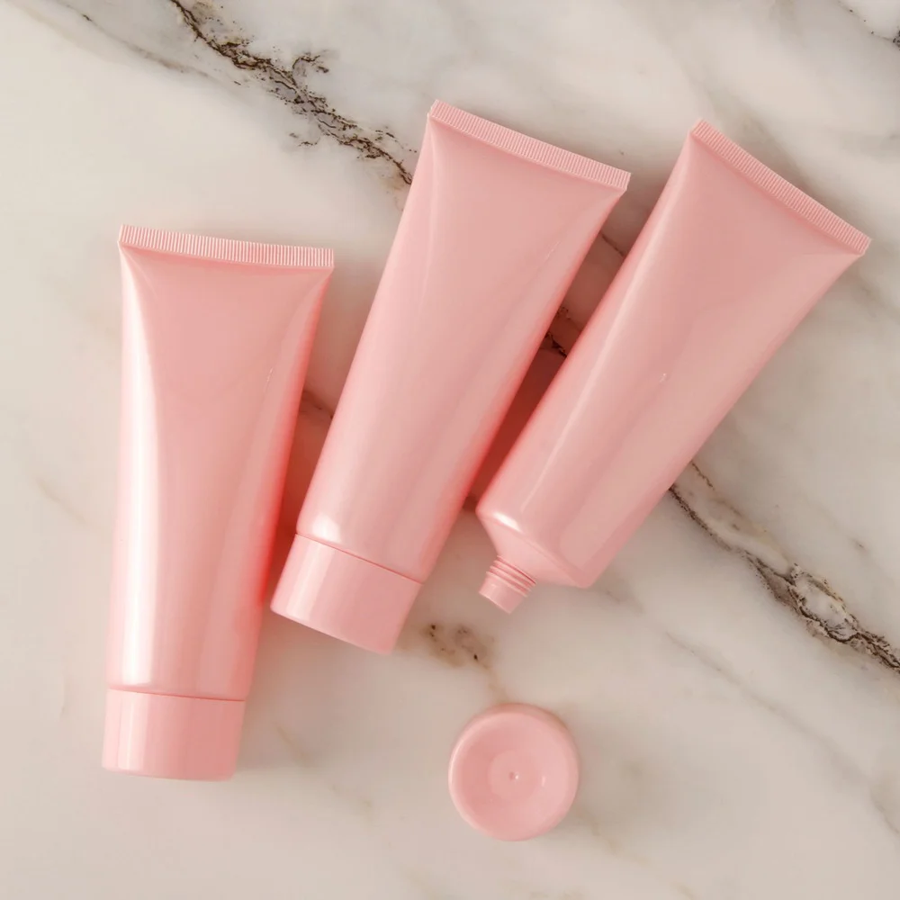 100g Empty Cosmetic Tube Toner Face Scrub Lotion Face Wash Bottle Body ...