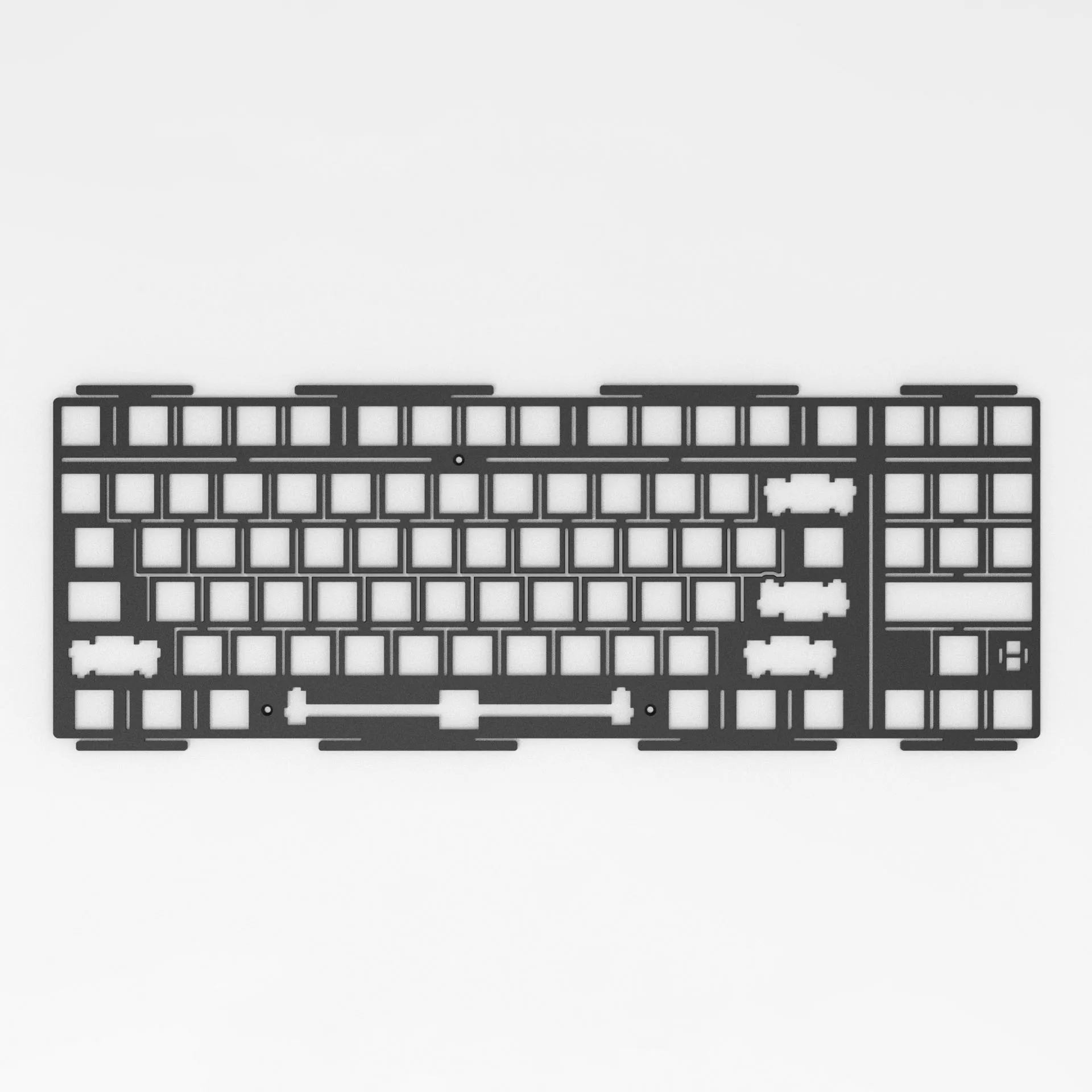 Tiger Lite Mechanical Keyboard Positioning Plate PC Fr4 Plate Brass ...