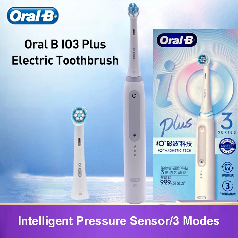 Oral-B-iO3-Plus-Electric-Toothrush-iO-Series-3-Rechargeable-Ultimate ...