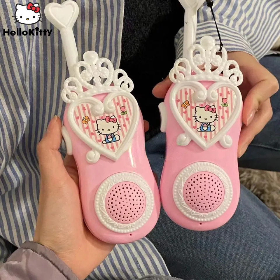 Sanrio Hello Kitty Children's Walkie Talkie Toy Kawaii Pretend Play ...
