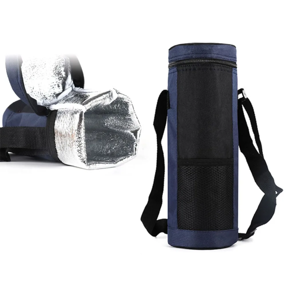 Thermal Bag Portable Cooler Bag 750ml Wine Bottle Insulated Bag Camping ...
