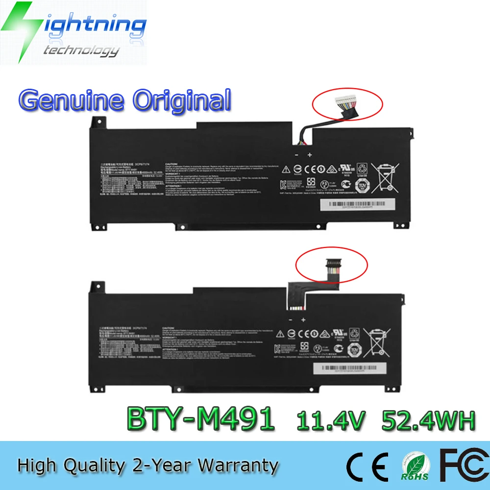 New-Genuine-Original-BTY-M491-11-4V-52-4Wh-Laptop-Battery-for-MSI ...