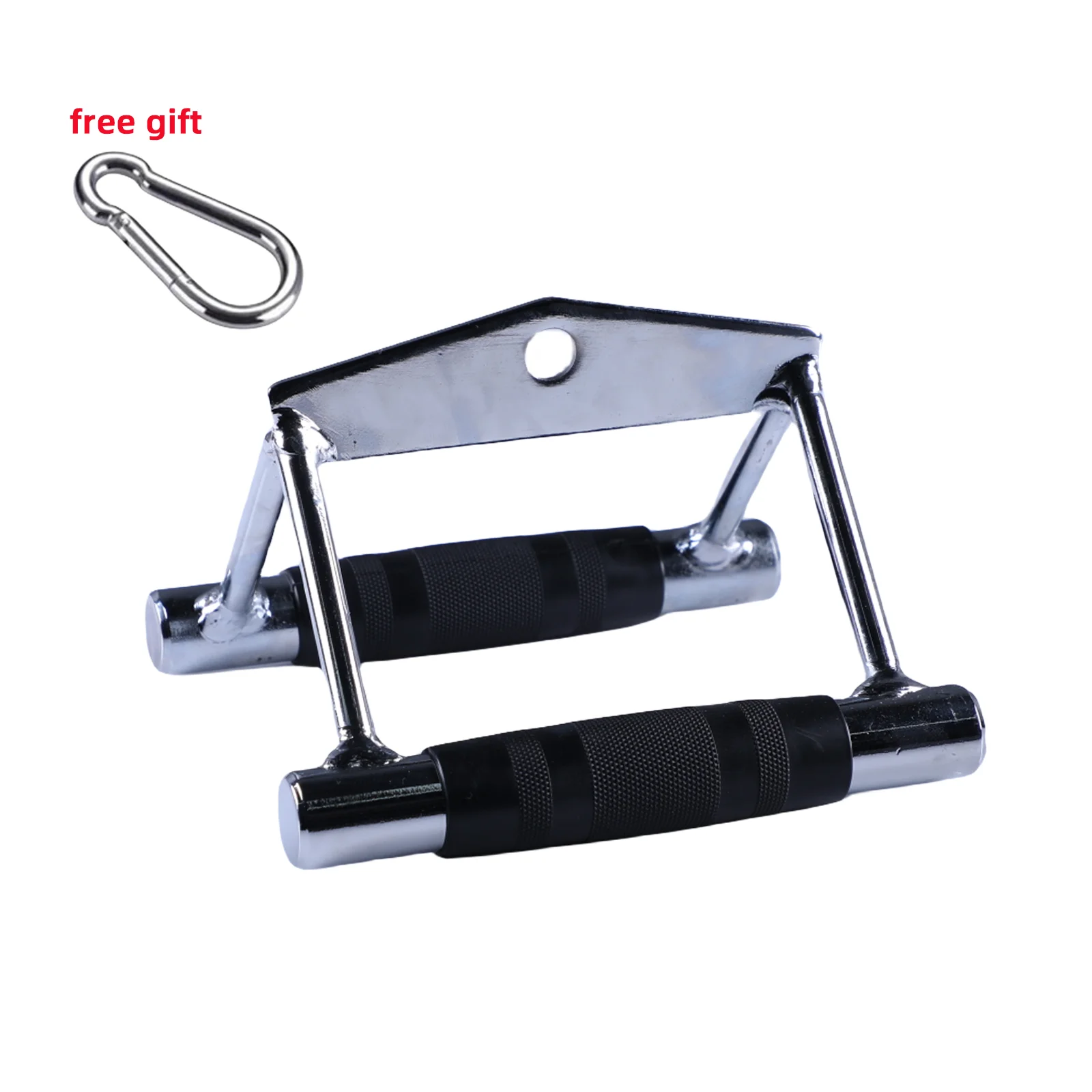 Fitness-V-Shaped-Rotating-Bar-Pull-Down-Hand-Grips-Gym-Pulley-Cable ...