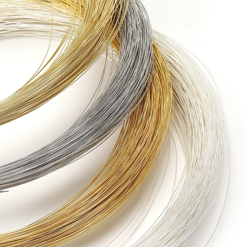 5m-Copper-Craft-Wire-Beading-Diy-Floristry-Modelling-Silver-and-Gold ...