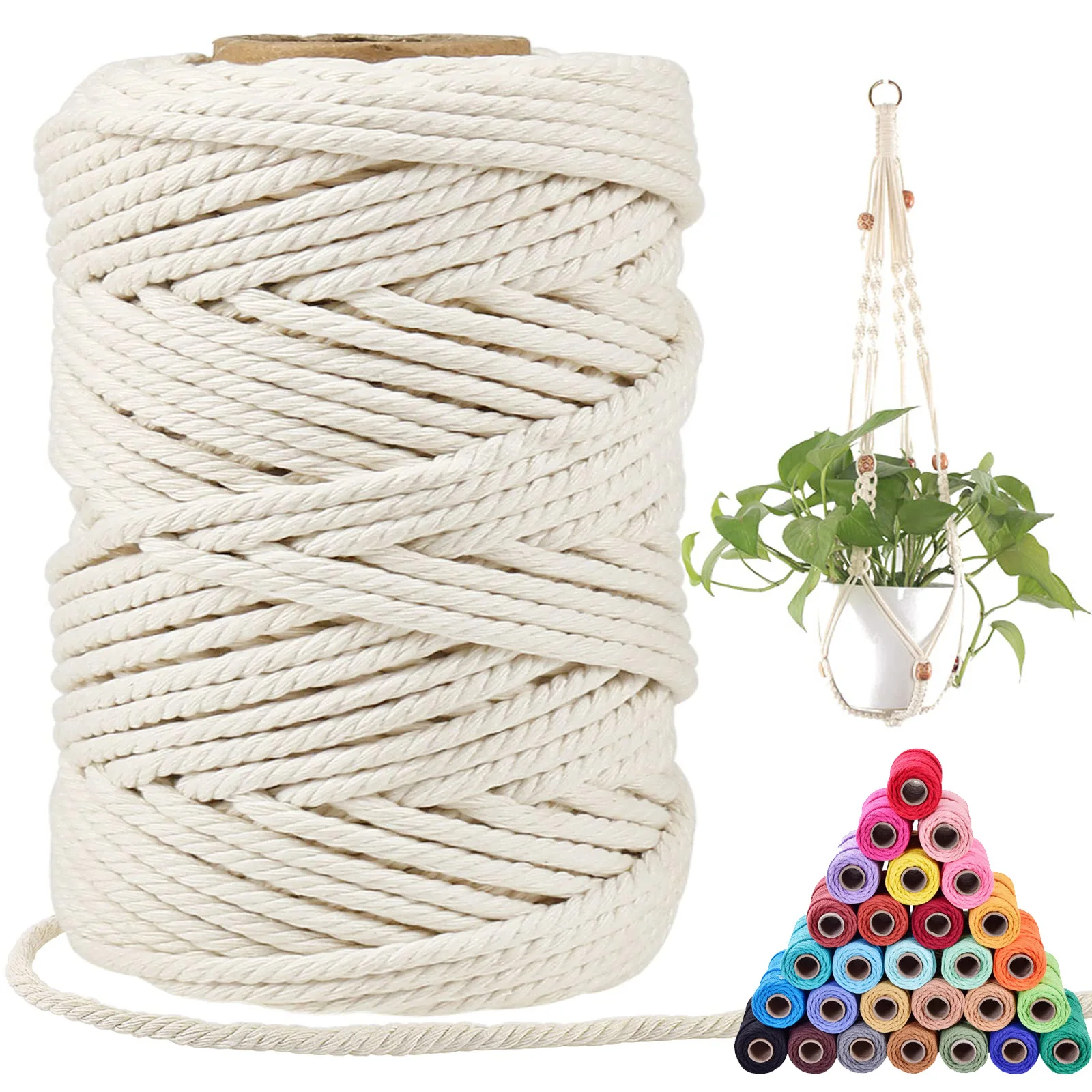 Cord-n-de-macram-de-5mm-para-colgar-en-la-pared-colgadores-de-plantas ...