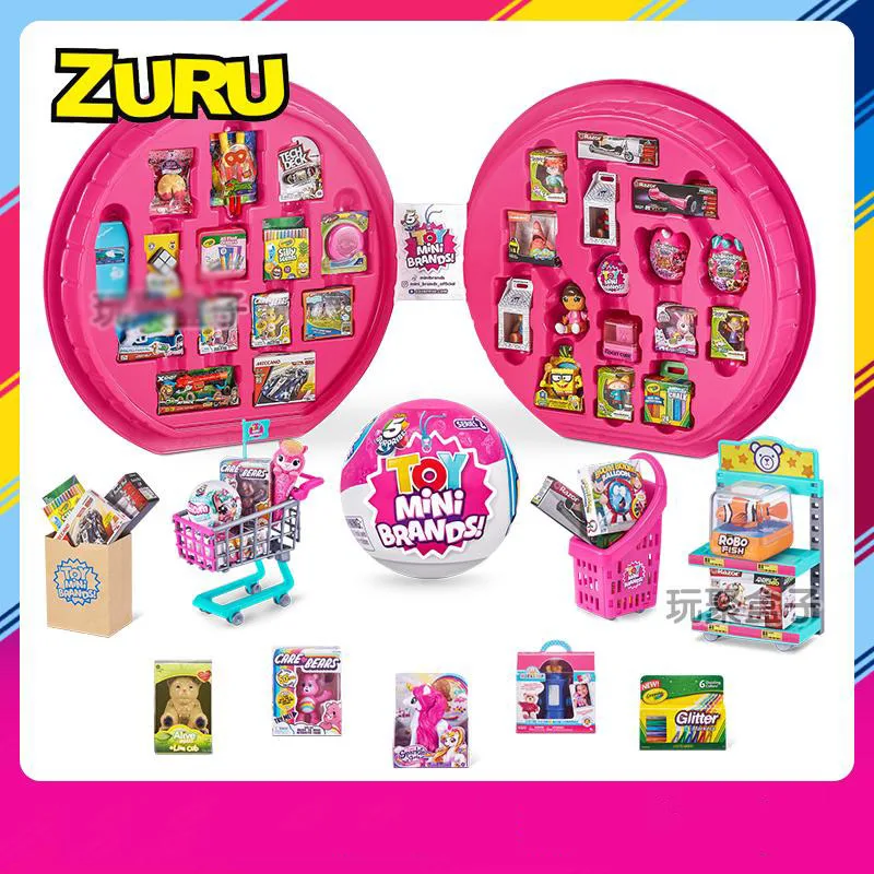 5 Surprise Mini Toy Mart Collection Book Organizer Zuru Original ...