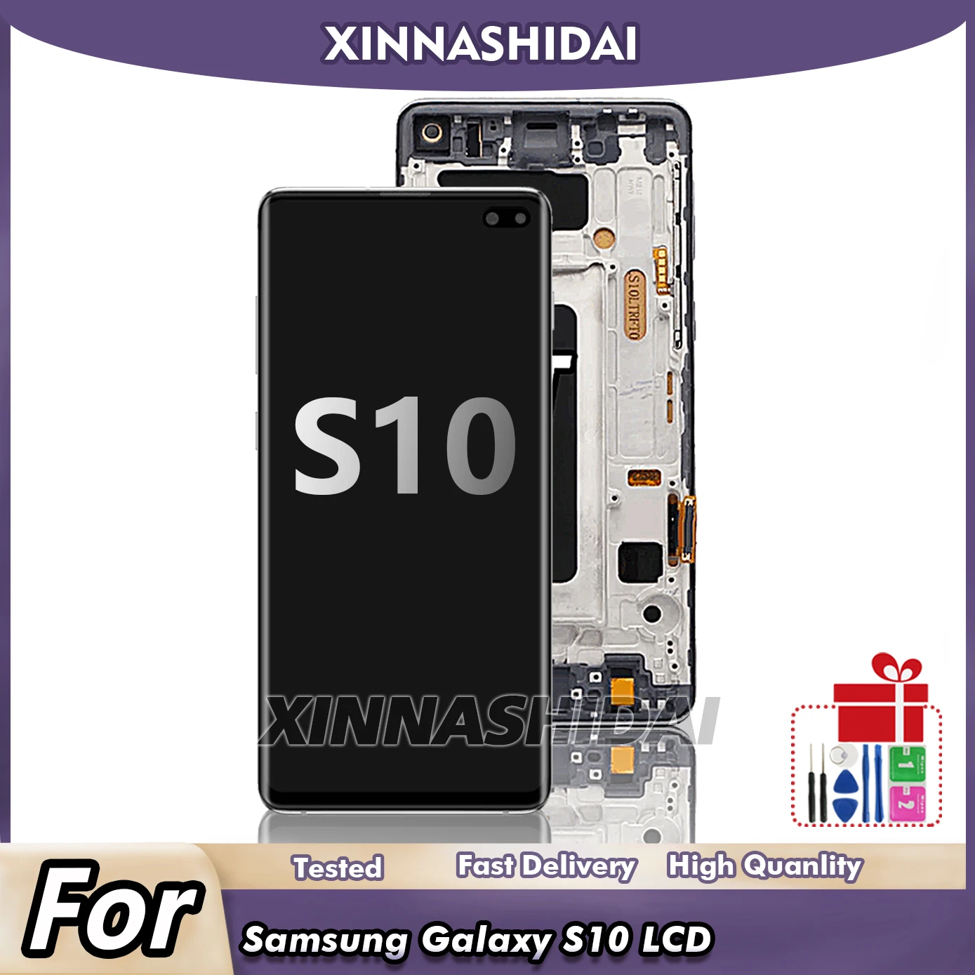 TFT-S10-Screen-Replacement-for-Samsung-Galaxy-S10-Plus-G975F-Lcd ...