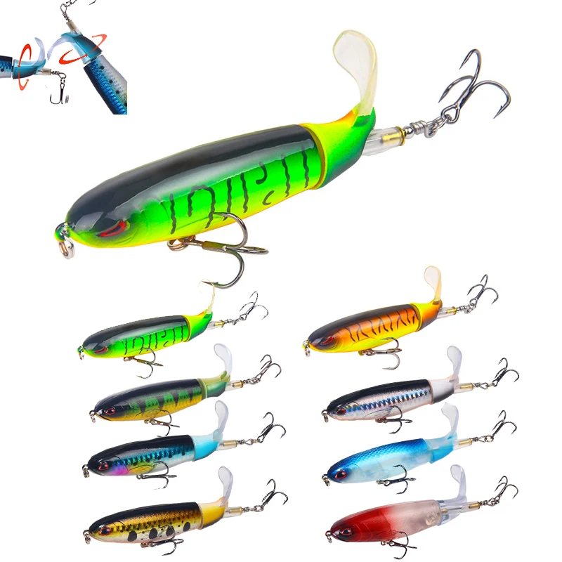 Whopper-Popper-se-uelo-de-pesca-de-agua-superior-cebo-Artificial ...