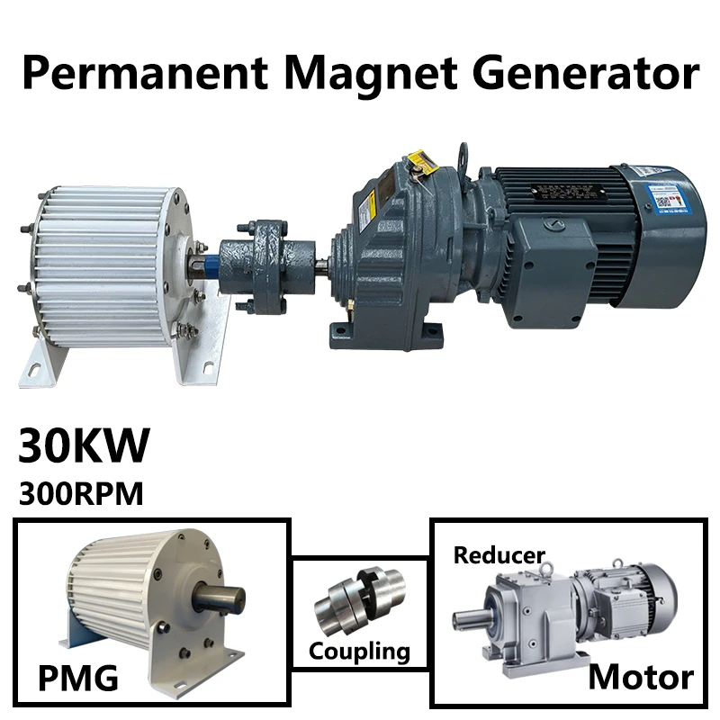 20KW-Permanent-Magnet-Generator-220V-230V-380V-300-RPM-Dynamo-30000W ...