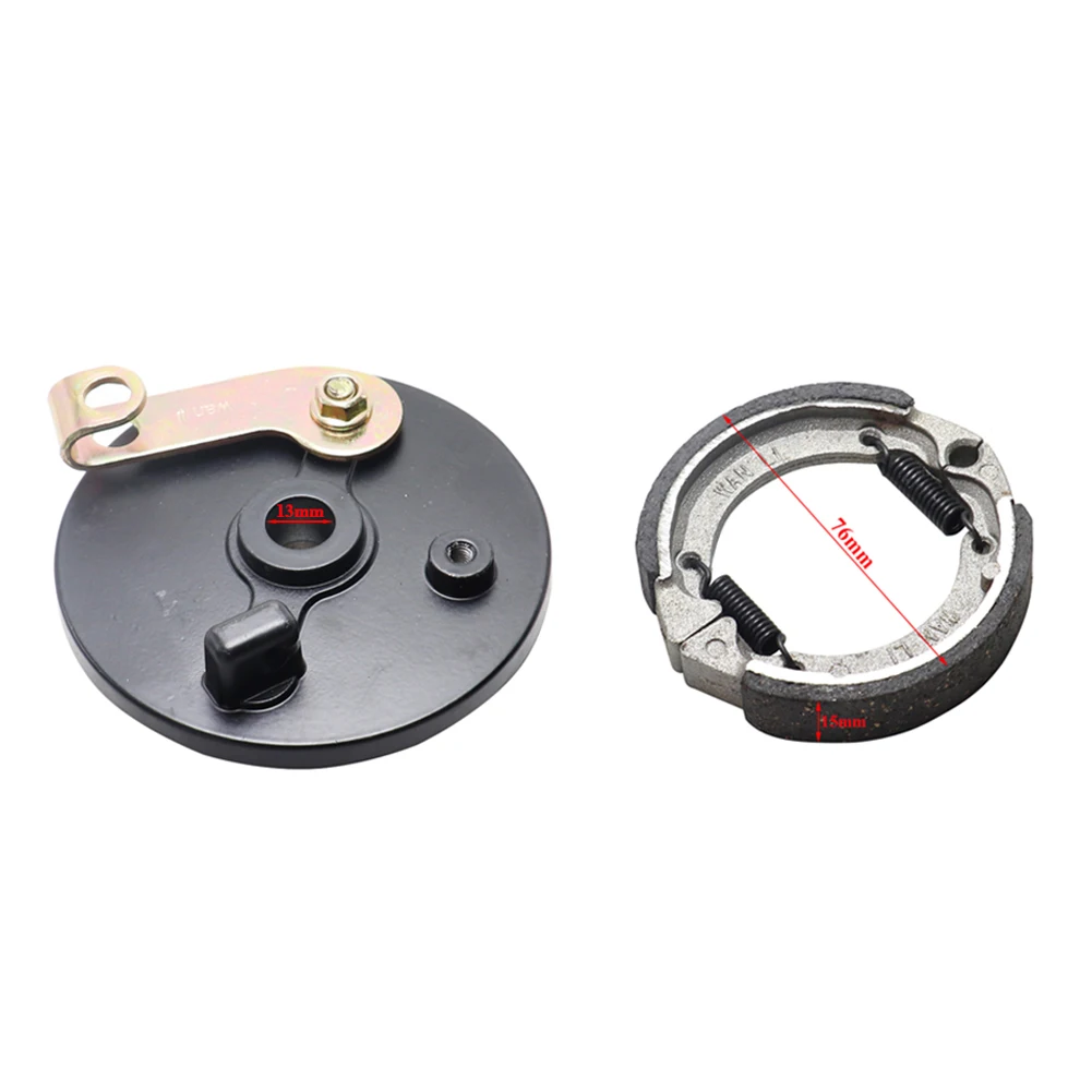 8 Inch Electric Scooter Drum Brake Motor Brake Pad Rear Wheel Brake ...